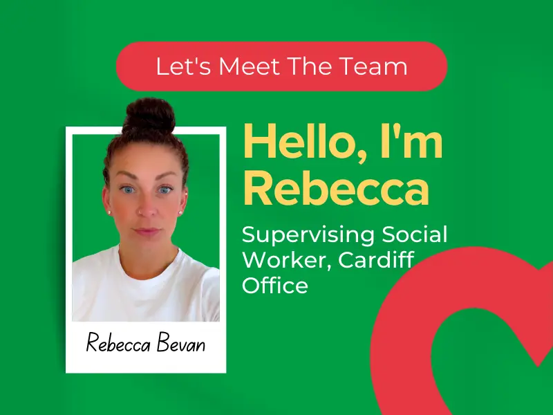 Meet the team - Rebecca Bevan, Supervising Social Worker | Calon Cymru ...