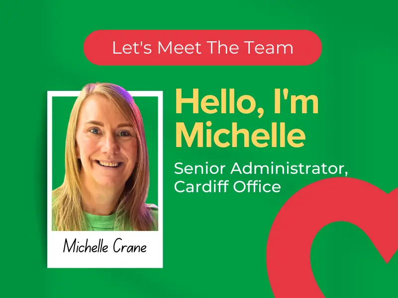 Meet the team - Michelle Crane, Senior Administrator | Calon Cymru ...